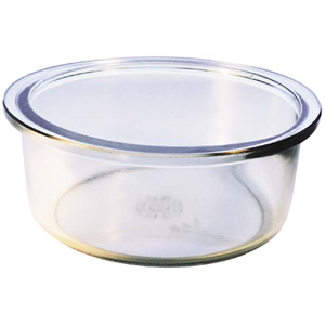 LIV PNEUMATIC TROUGHS 240(D)MMX120(H)MM SODA LIME GLASS 1/BX