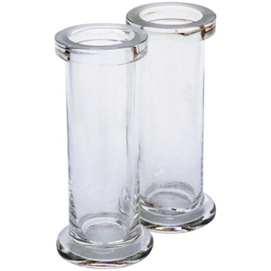 GAS JAR, 50X300MM, WITH COVER, BOROSILICATE GLASS, EACH