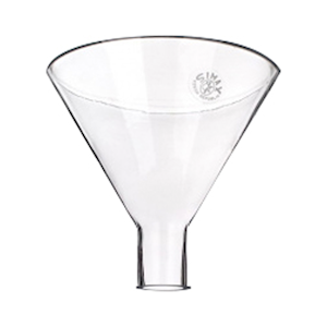 POWDER FUNNEL/FILLING FUNNEL SHORT 100MM BORO GLASS EURO EA