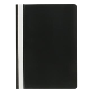MARBIG FLAT FILE ECONOMY A4 CLEAR FRONT BLACK EACH