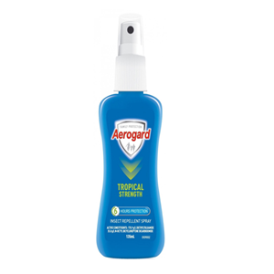AEROGARD TROPICAL STRENGTH SPRAY, INSECT REPELLENT, 135ML EA