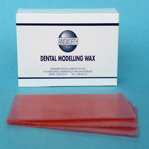 AINSWORTH PINK MODELLING WAX, 500G, 170 X 90 X 1.5MM