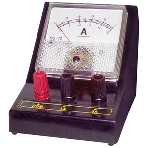 LIV AMMETER, DUAL RANGE, 0 - 1A/0 - 5A, EACH