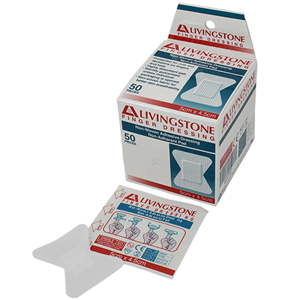 Adhesive Joint & Finger Dressing 5x4.5cm - Sterile, 50 Pack