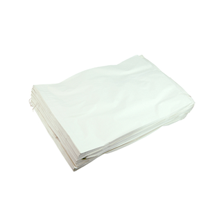 BIODEGRADABLE PAPER BAGS, MEDIUM, 235X250MM, WHITE, 500/PACK
