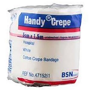 HANDYCREPE HOSPITAL CREPE 5CMx1.5M LOOSE - Livingstone IT