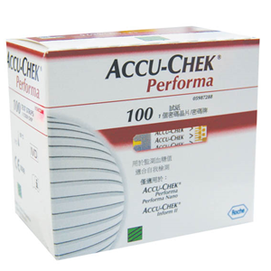 ACCU- CHEK PERFORMA TEST STRIPS 100 STRIPS/PACK