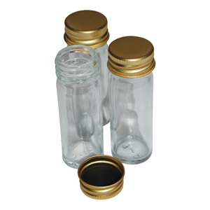 MCCARTNEY UNIVERSAL BOTTLE 28ML 1OZ GOLD METAL CAP 144/CTN