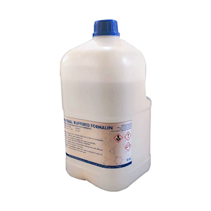 10pct NEUTRAL BUFFERED FORMALIN (3.7pct FORMADEHYDE) 2.5L CLR EA