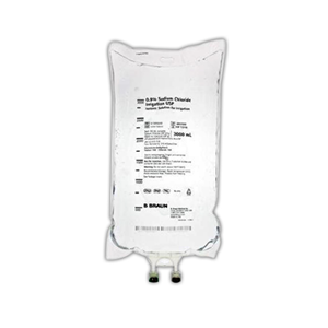 BAXTER 0.9pct SODIUM CHLORIDE IRRIGATION SOLUTION 2LTR 6/CTN