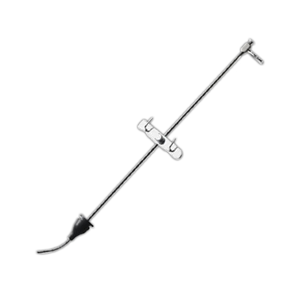 SPACKMAN IRRIGATION CANNULA, 350MM, CURVED, EACH