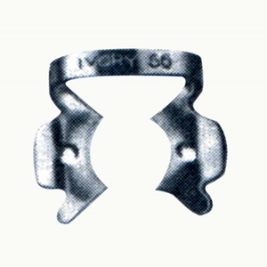 ENDODONTIC IVORY RUBBER DAM CLAMP SIZE 56 MOLAR EACH