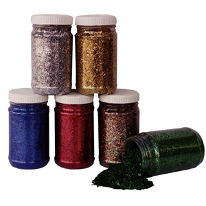 COLORIFIC GLITTER RED 250GM JAR EACH - Livingstone IT