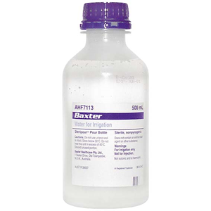 BAXTER WATER FOR IRRIGATION 500ML BOTTLE LOOSE