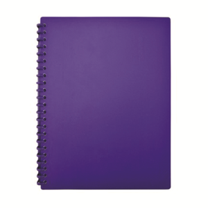 ESSELTE DISPLAY BOOK REFILL, A4, 20 POCKETS, NAVY BLUE, EACH