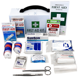 First Aid Kit Class C - Set in Metal Case | WHS Compliant