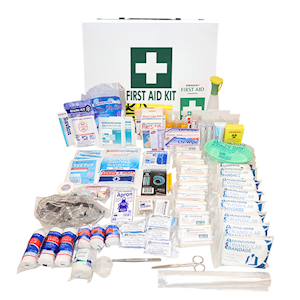 Industrial First Aid Kit - National Complete Set in Metal Case