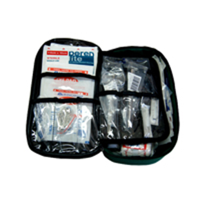 Comprehensive Travel First Aid Kit - Set in Green Pouch