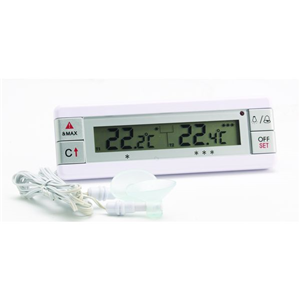 DUAL FRIDGE/FREEZER ALARM THERMOMETER, EACH - Livingstone IT