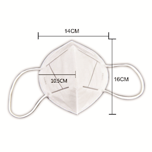 LIV KN95 FFP2 FACE MASK RESPIRATOR EARLOOP DUCKBILL 10/BX