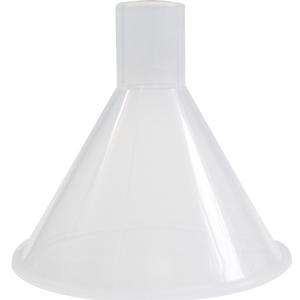 POWDER FUNNEL 60MM TOP, 15MM BOTTOM, POLYPROPYLENE, EACH