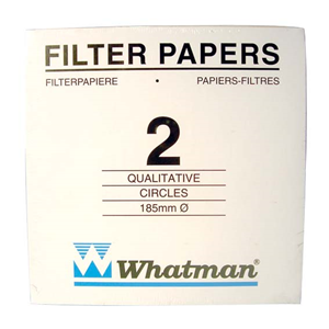 FILTER PAPER QUALITATIVE, GRADE 2, SLOW, 90MM, 100/PK
