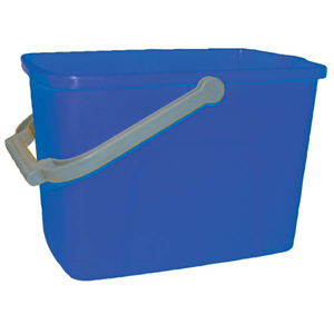 General Cleaning Plastic Bucket - Rectangular Blue 10L