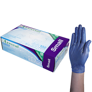 Universal Vinyl Gloves, Recyclable, 4.5g, TGA 304989 HACCP Grade, Low ...