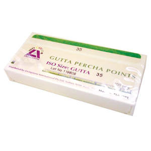 LIVINGSTONE GUTTA PERCHA POINTS COLOUR-CODED ISO35 100PTS/BX