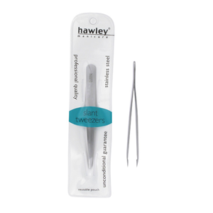 Hawley Slanted Tweezer Stainless Steel | Livingstone