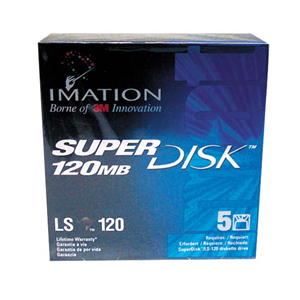 SUPERDISKS 3.5" LS120 EACH IMA 120MB EACH - Livingstone IT