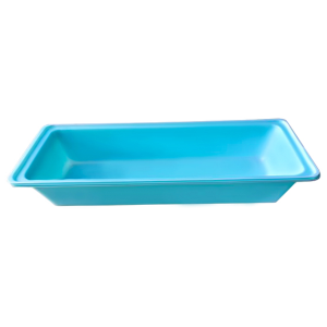 LIV Medical Injection Tray 280ml | 20x7x3cm Disposable Blue