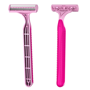 Liv Disposable Shaving Razors Twin Blade with Handle