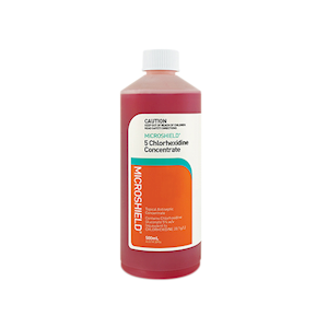 MICROSHIELD® 5 CHLORHEXIDINE CONCENTRATE, 500ML, LOOSE