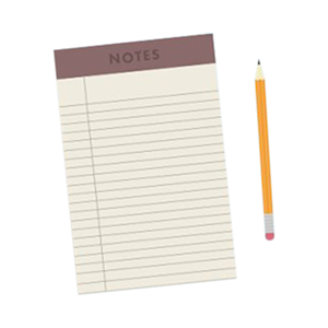 NOTEPAD N PENCIL, COMPLETE SET - Livingstone IT