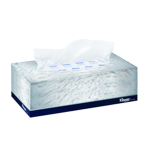 KLEENEX FACIAL TISSUES, 2-PLY 19.5X20.5CM WHITE 24 BOXES/CTN