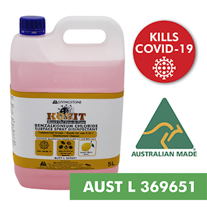 KOVIT COMMGRADE 2IN1 REPLACES VIRACLEAN 5 LITRES TGA PINK EA