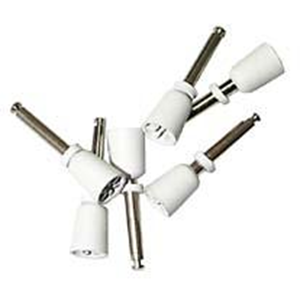 LIVINGSTONE PROPHY CUPS RIGHT ANGLE LATCH 6 WEB WHITE 144/PK