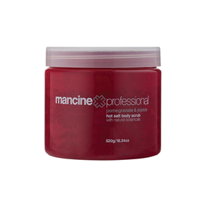 MANCINE HOT SALT BODY SCRUB, POMEGRANATE & JOJOBA, 520G EACH