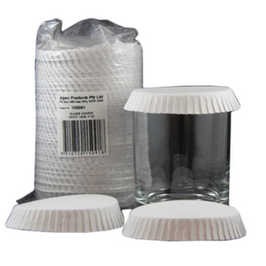 BIODEGRADABLE PAPER GLASS COVERS, 1200 PIECES/CARTON