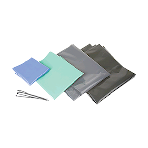 ZEBRAVET PET OR ANIMAL BODY BAG 140 X 85CM 160UM BLK XLRG EA