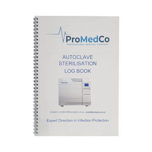 AUTOCLAVE STERILISATION LOG BOOK, LOG UP TO 120 CYCLES, EA
