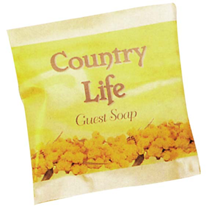 COUNTRY LIFE GUEST SOAP, 15G, 500/CARTON - Livingstone IT