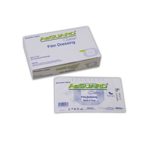 ASGUARD CLEAR FILM DRESSING 15 X 20CM STERILE, ISB004, 25/BX