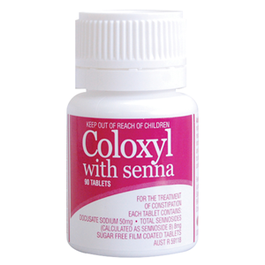 COLOXYL WITH SENNA, 90 TABLETS/PACK - Livingstone IT
