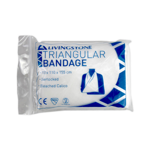Calico Triangular Bandage - Bleached, 110x110x155cm | Buy Now!