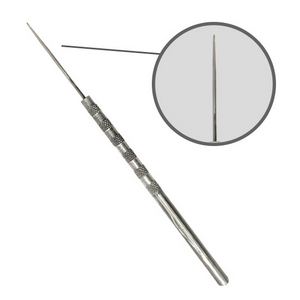 LIV DISSECTING NEEDLE W/ SS HANDLE 140MM STRAIGHT EA