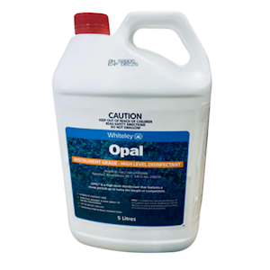 WHITELEY CIDEX OPAL, HIGH LEVEL DISINFECTANT, 5 LITRE, EACH